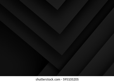 Black Layer Layout Paper Material Background Stock Illustration ...