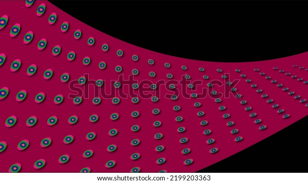 Black Red Dots Abstract Background Nawab Stock Illustration 2199203363 | Shutterstock