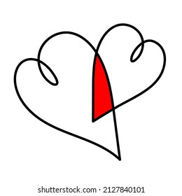 2,436 Heart intersection Stock Illustrations, Images & Vectors ...