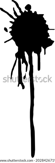 Black Splash Background Stock Illustration 2028426719 | Shutterstock