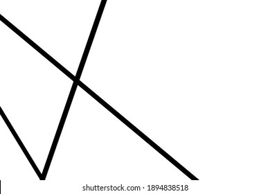 Black Straight Lines Pattern Isolated On Stock Illustration 1894838527 ...