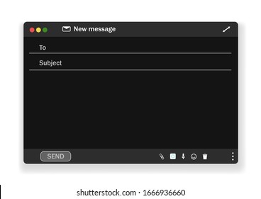1,182 Email Window Simple Images, Stock Photos & Vectors | Shutterstock