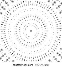 Pi Swirl On White Background 2d Stock Vector (Royalty Free) 236467726 ...