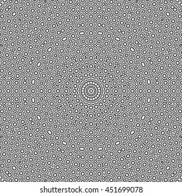 Digitally Created Circular Design Grey Color Stock Illustration ...