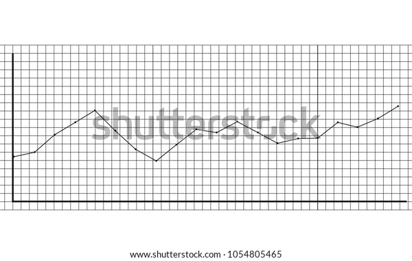 Black White Chart Stock Illustration 1054805465 | Shutterstock