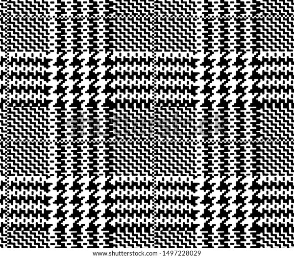 Black White Modern Crowbar Pattern Stock Illustration 1497228029 ...