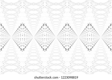 Crochet Seamless Pattern Knitted Woven Macrame Stock Vector (Royalty ...