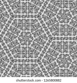 Black White Qr Code Abstract Background Stock Illustration 1265800882 ...