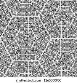 Black White Qr Code Abstract Background Stock Illustration 1265800900 ...