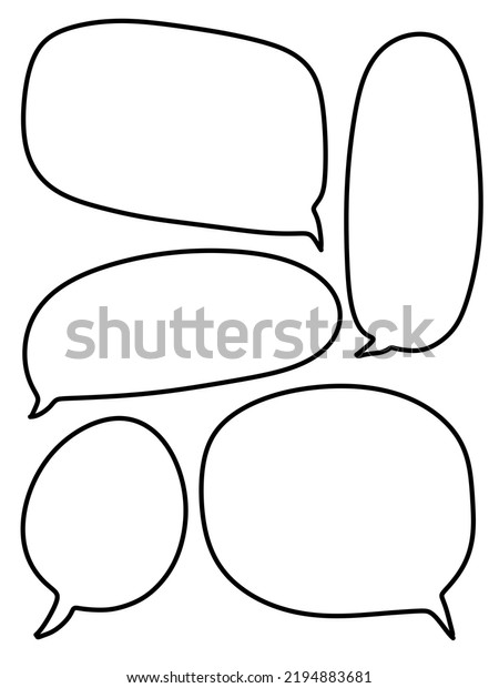 Black White Text Box Background Stock Illustration 2194883681 ...
