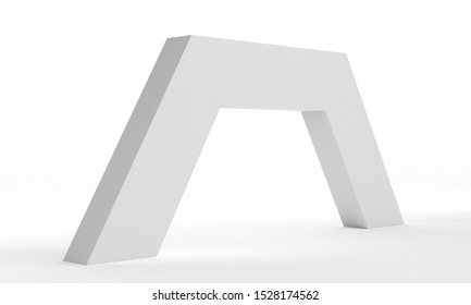 Blank Arc Element Gate Isolated On Stock Illustration 1528174562