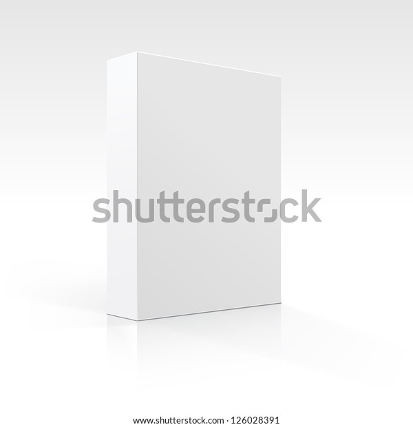 Blank Box Stock Illustration 126028391