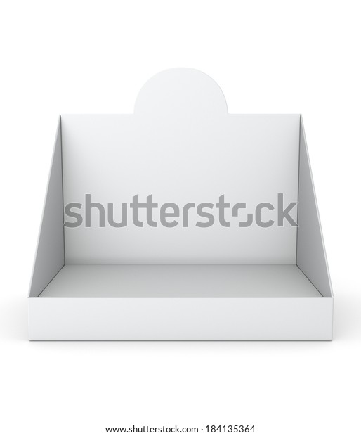 Blank Empty Holder Box Display Products Stock Illustration 184135364 ...