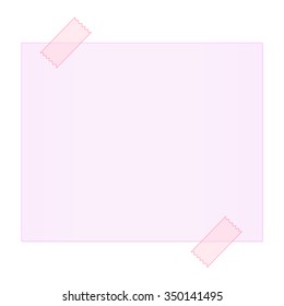 Blank Light Violet Paper Note Sticky 스톡 일러스트 350141495 | Shutterstock