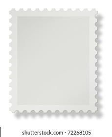 Clean Postage Stamp Template Icon On Stock Vector (Royalty Free) 550724755