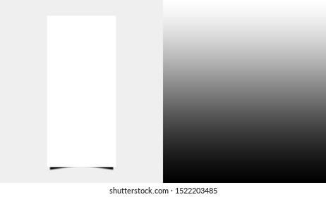 Blank Pull Banner Screen Presentation Template Stock Illustration ...