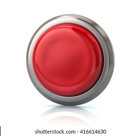 Red Push Button Alarm Sign Top Stock Illustration 1402554383