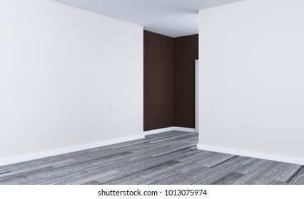 Blank Room 3d Rendering Stock Illustration 1013075974 | Shutterstock
