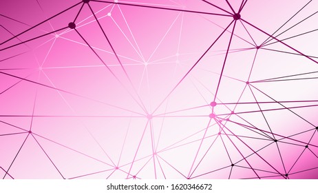 Blank Technical Presentation Triangle Shape Particles Stock ...