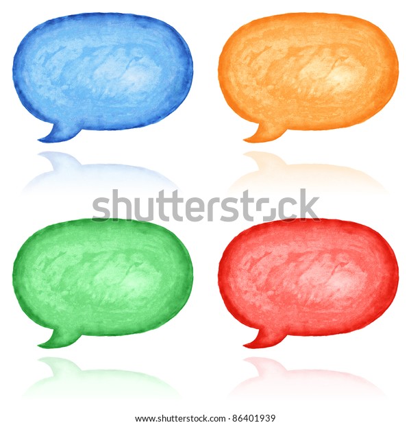 Blank Watercolor Speech Bubble Dialog Shape Stock Illustration 86401939 Blank Watercolor Speech Bubble Dialog Shape Stock Illustration 86401939