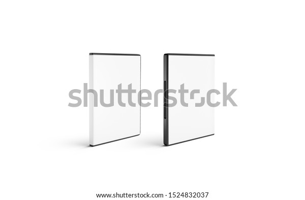 Blank White Closed Dvd Disk Case Stock Illustration 1524832037 ...