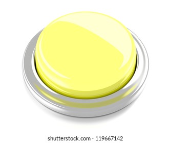 Blank Yellow Push Button 3d Illustration Stock Illustration 119667142 ...
