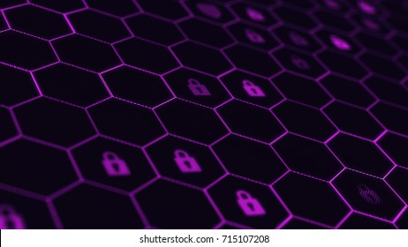 99 Background Cybersecurity Hexagon Images, Stock Photos & Vectors ...