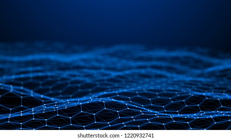 Blockchain Technology Background Abstract Technology Background Stock ...