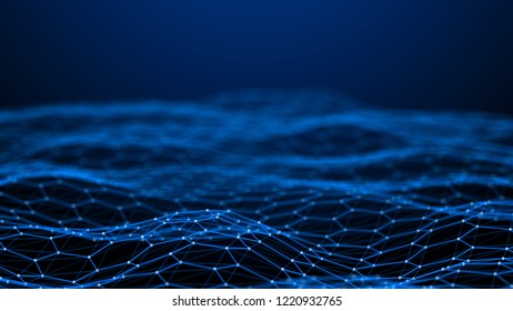 Blockchain Technology Background Abstract Technology Background Stock ...