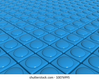 Blue 3d Background Stock Illustration 10076995 | Shutterstock