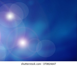 Blue Abstract Light Effect Background Stock Illustration 370824647 ...