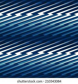 Blue Abstract Lightning Seamless Pattern Stock Illustration 210343084 ...