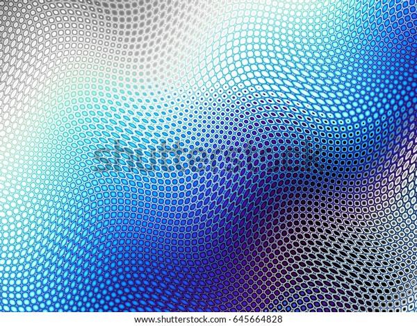 Blue Abstract Pattern Abstract Geometric Image: stockillustratie ...