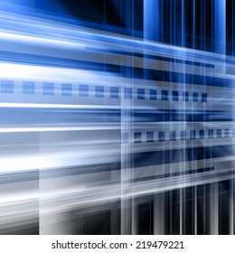 Blue Abstract Technology Background Stock Illustration 219479221 ...