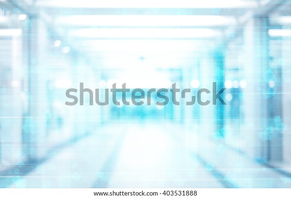 Blue Abstract Technology Background Empty Space Stock Illustration ...