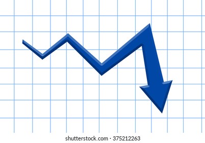 Graph Going Down Images, Stock Photos & Vectors | Shutterstock