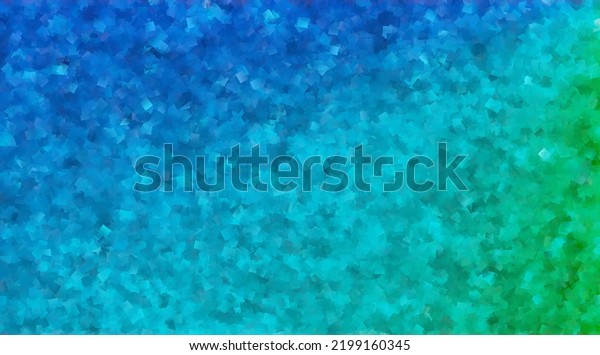 Blue Background Cubism Pattern Stock Illustration 2199160345 | Shutterstock