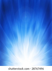Blue Background Light Rays Stock Illustration 28767496 | Shutterstock