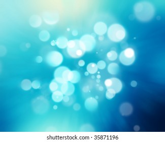 Blue Background Lights Stock Illustration 35871196 | Shutterstock