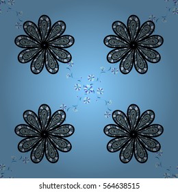 Blue Background Radial Gradient Shape Seamless: ภาพประกอบสต็อก ...