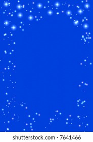Blue Background Shining Star Stock Illustration 7641466 | Shutterstock