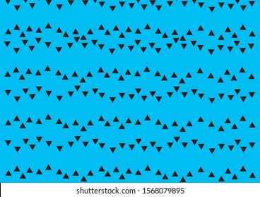 Blue Background Triangle Pattern Stock Illustration 1568079895 ...