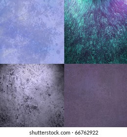 Blue Block Background Different Textures Shades Stock Illustration ...