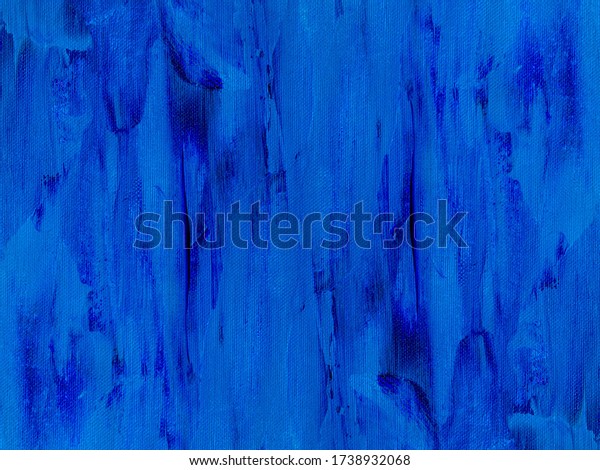 Blue Brush Effect Texture Design Background Stock Illustration ...