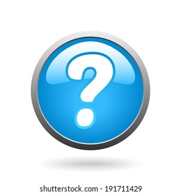 Blue Check Mark Button Light Shadow Stock Illustration 191711429 ...