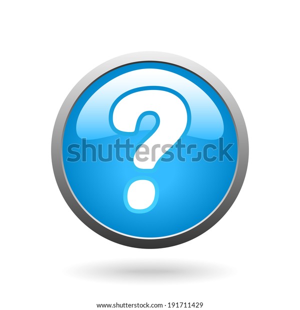 Blue Check Mark Button Light Shadow Stock Illustration 191711429 ...