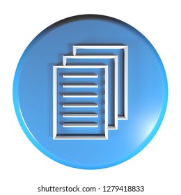 Blue Circle Push Button Icon Multiple Stock Illustration 1279418833 ...