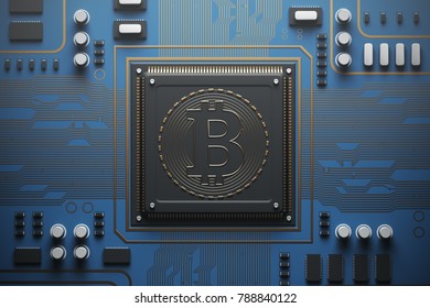 752 Blue computer chip top view Images, Stock Photos & Vectors ...