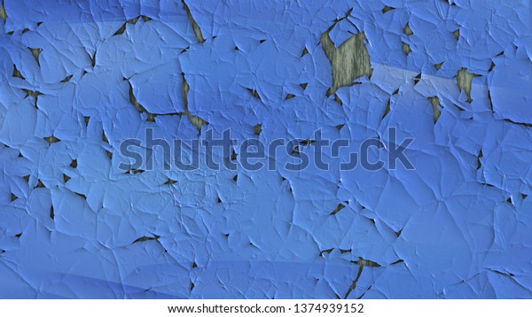 Blue Crack Texture Background Image Stock Illustration 1374939152 ...