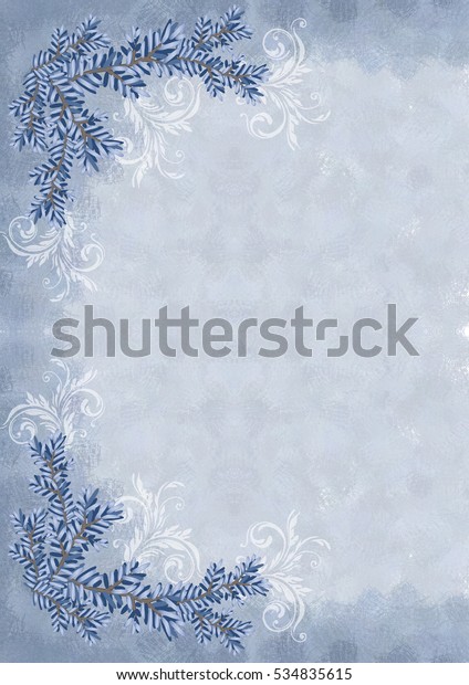 Blue Decorative Frame Stock Illustration 534835615 | Shutterstock